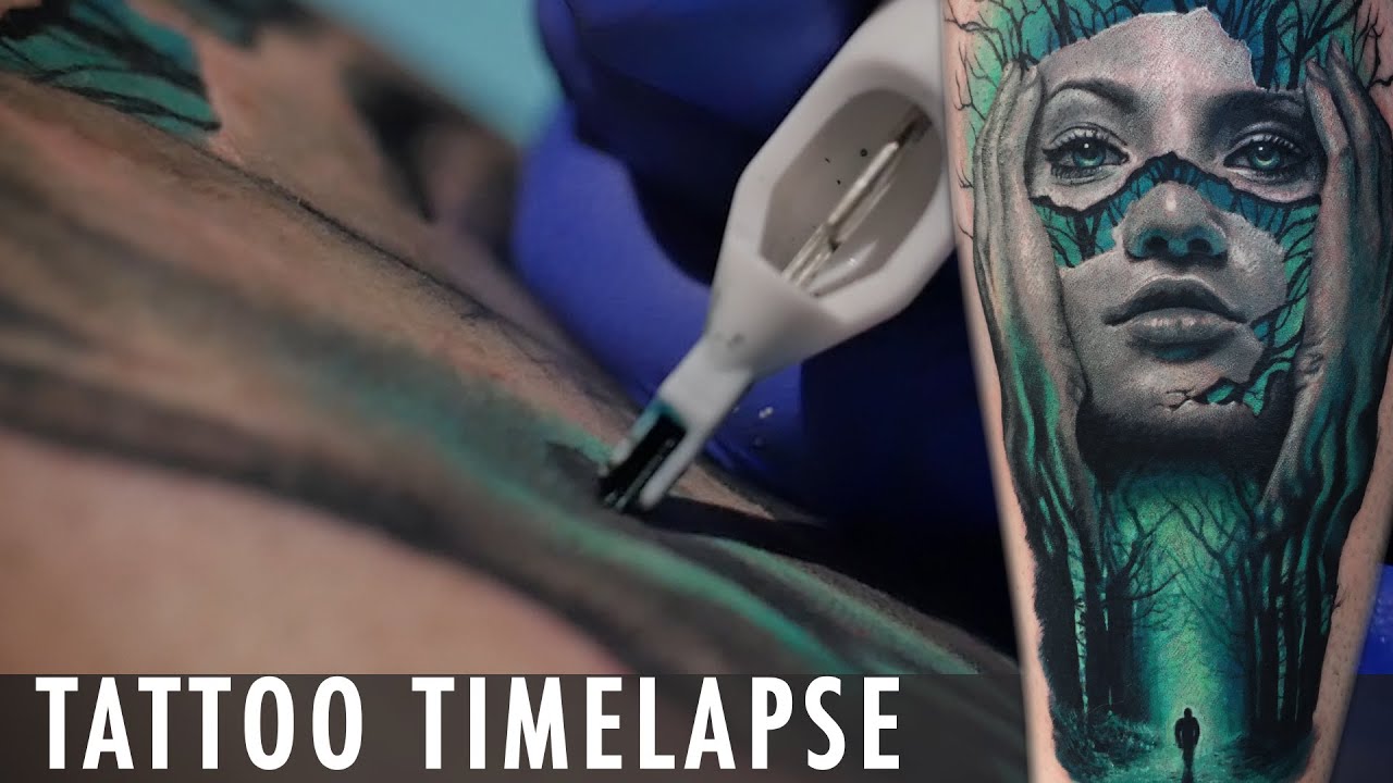 Tattoo Timelapse Jamie Lee Parker Youtube