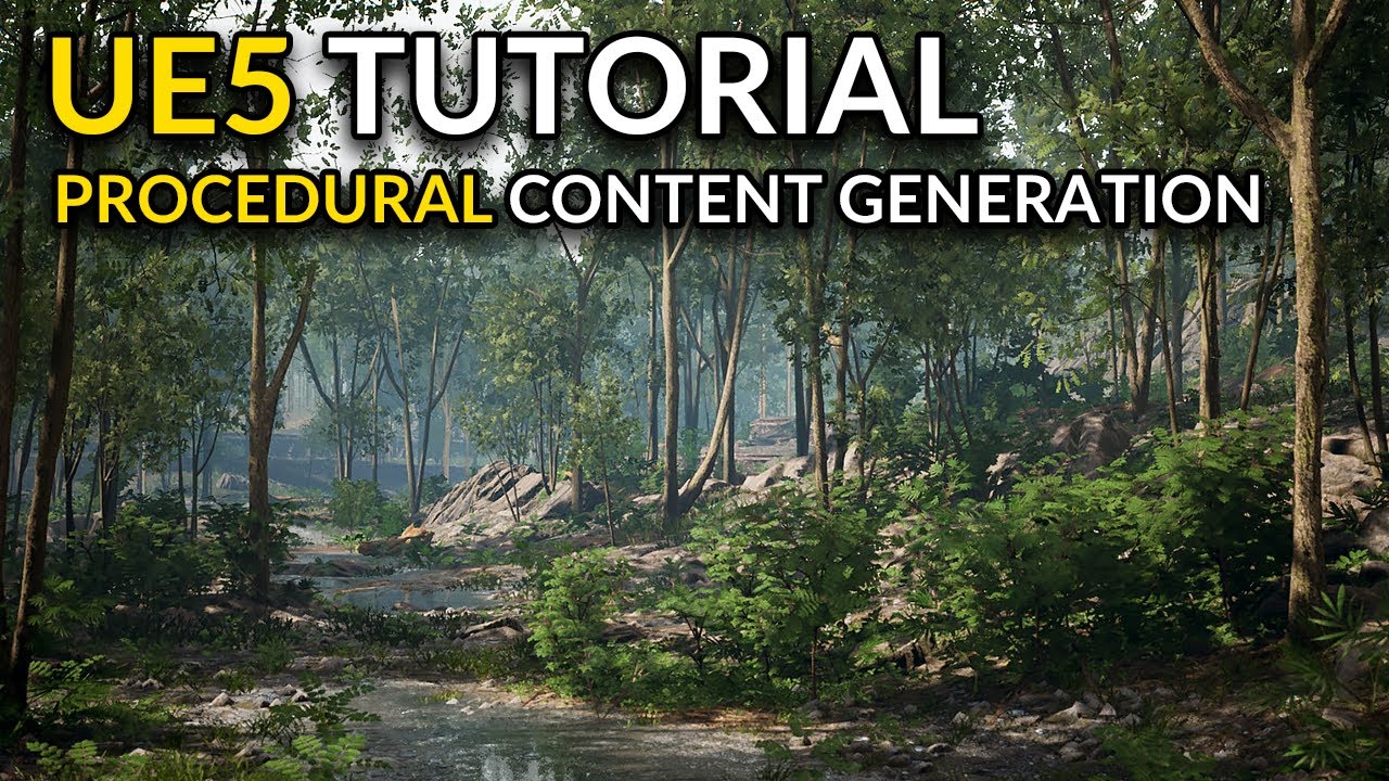 Procedural Content Generation Basics Ue5 Beginner Tutorial Youtube