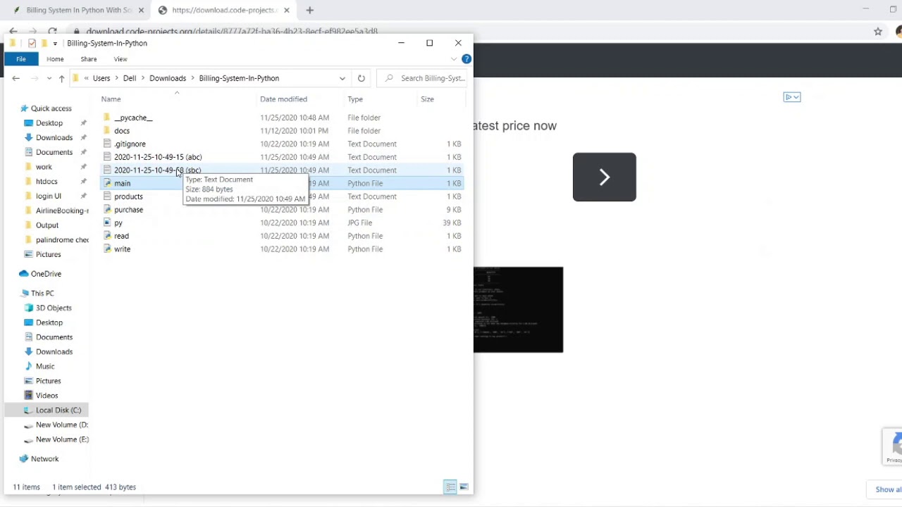 Billing System In Python With Source Code Source Code Projects