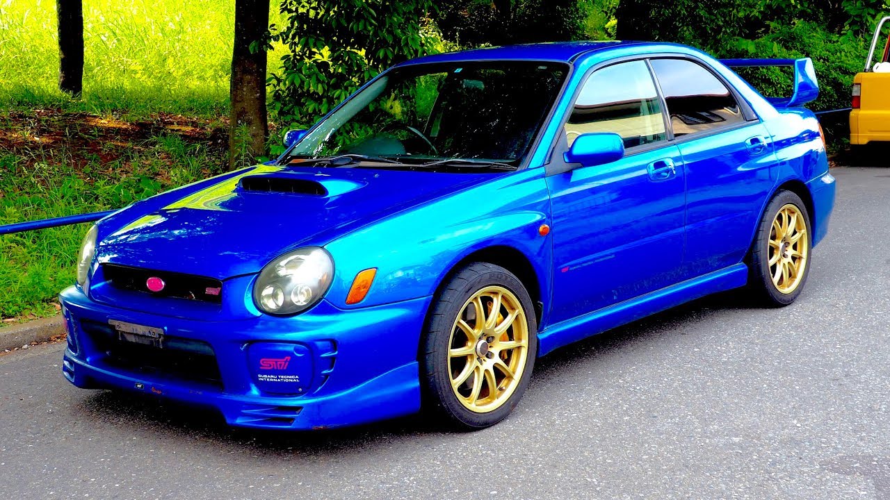 2002 Subaru Impreza Wrx Sti Limited Canada Import Japan Auction