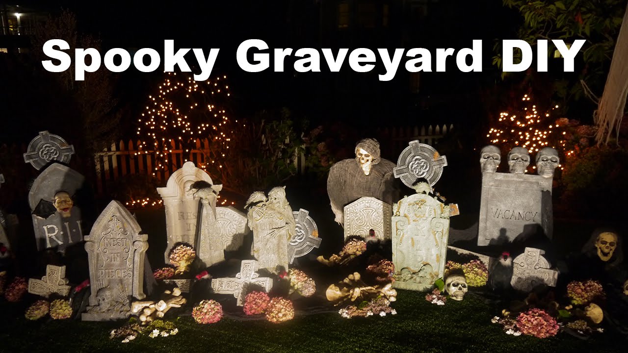 Outside Halloween Decorating Ideas For Cemetery
