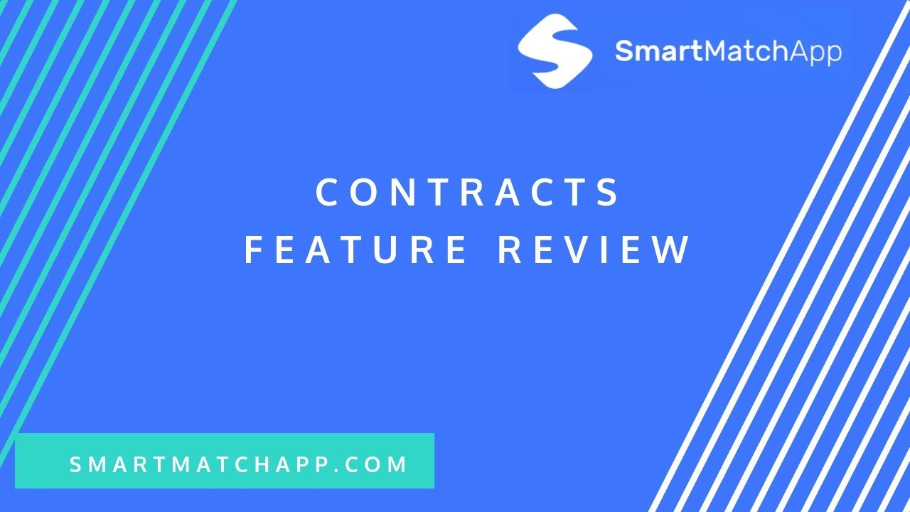 Smartmatchapp Matchmaking Crm Contracts Feature Youtube