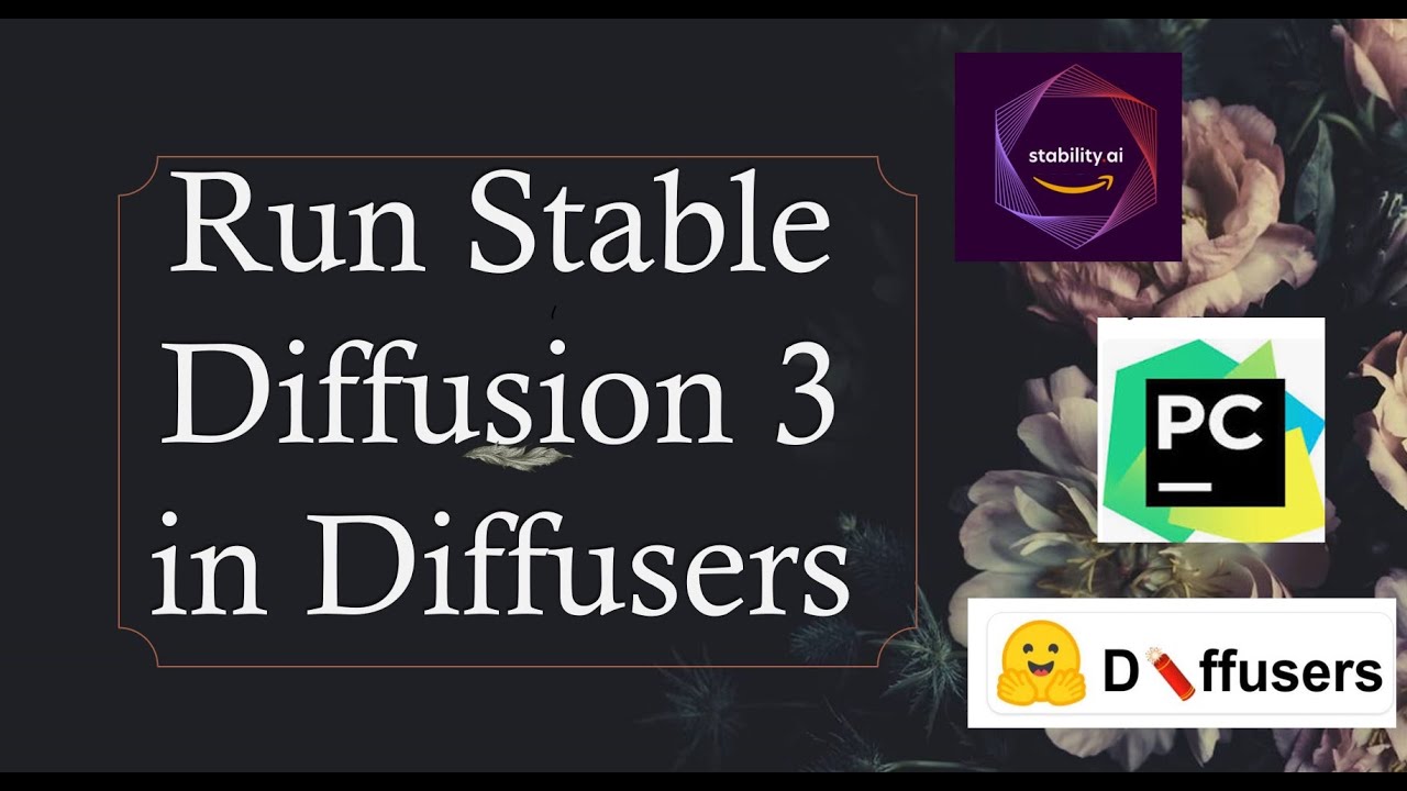 Install Stable Diffusion 3 In Diffusers Youtube