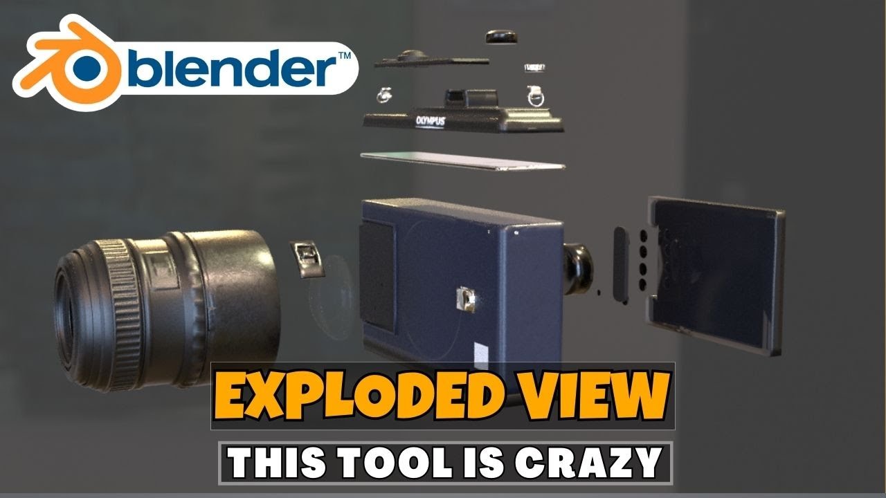Exploded View Animation Cudae