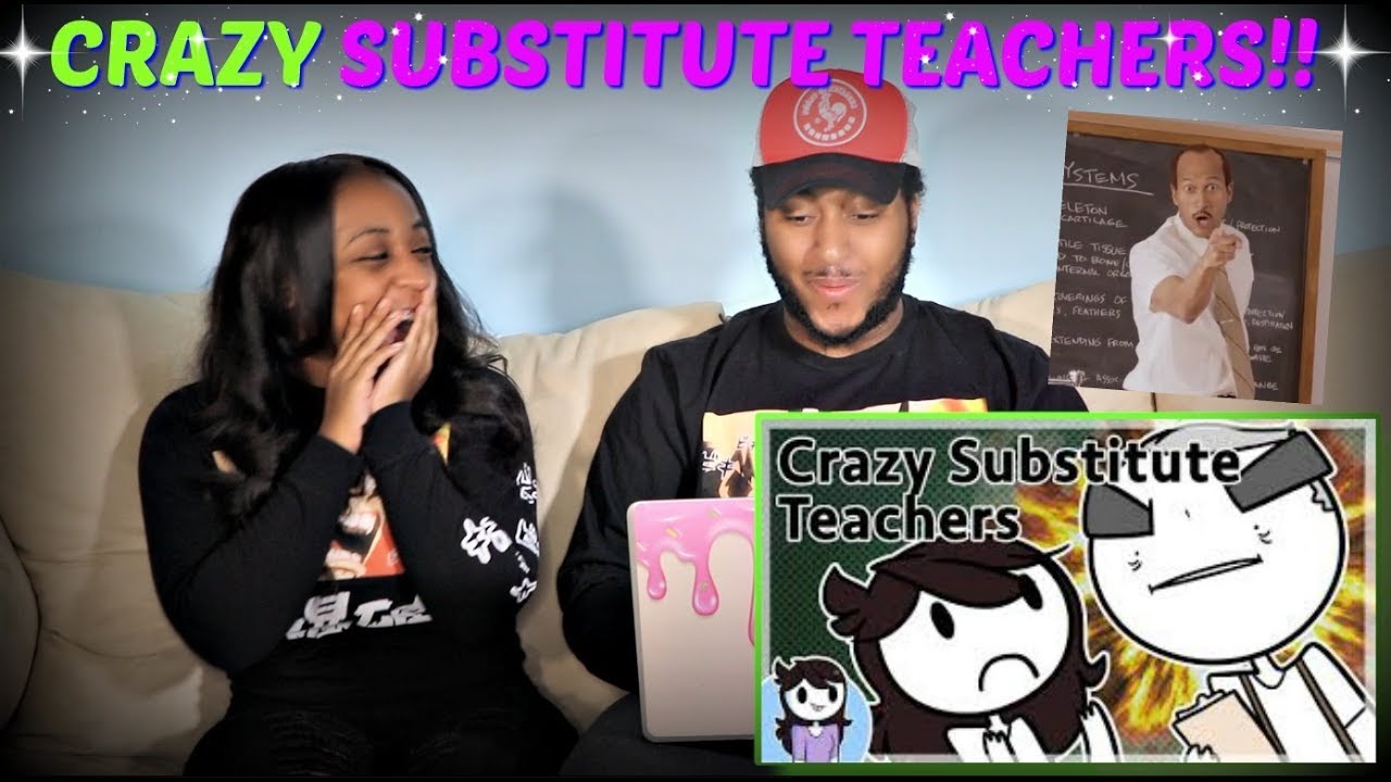Jaiden Animations Crazy Substitute Teachers Reaction Youtube
