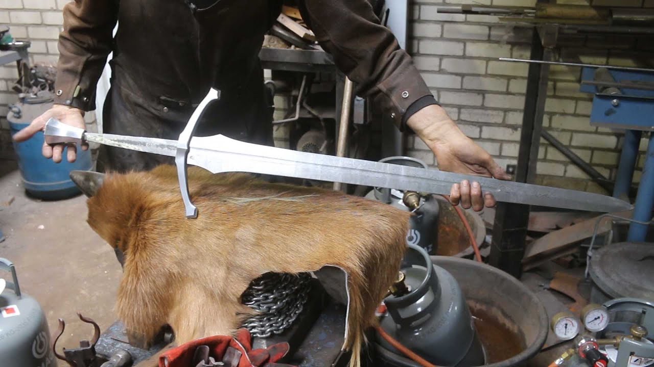 Forging A Witcher 3 Silver Sword Part 4 Making The Pommel Youtube