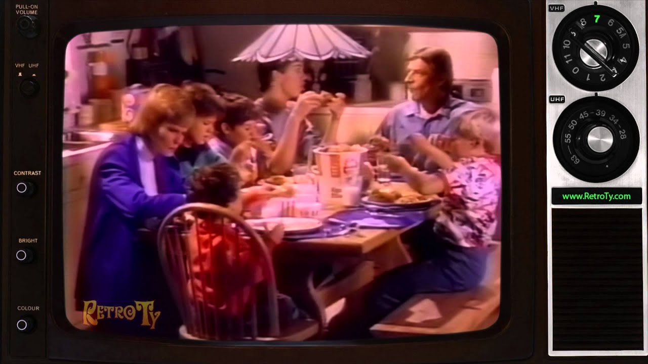 1987 Kfc Family Dinner Youtube