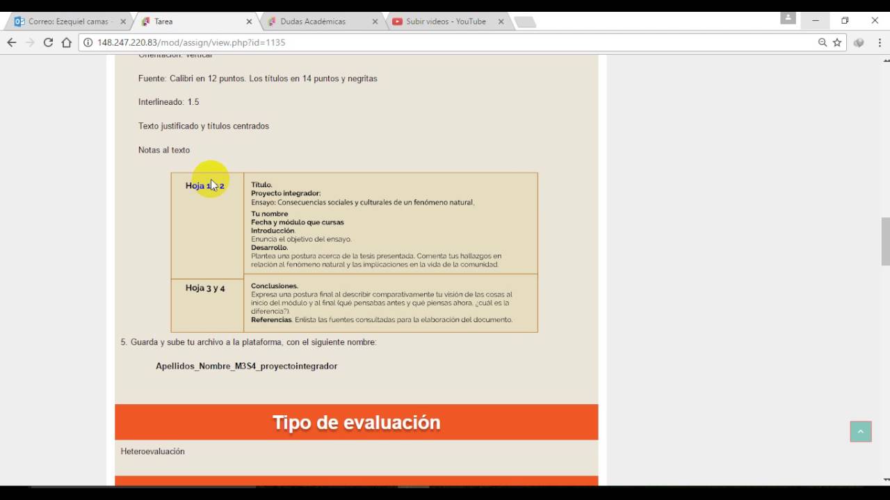 Tutorial Proyecto Integrador Módulo 3 Youtube
