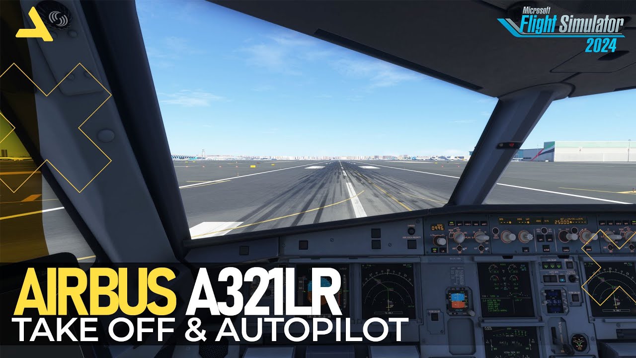 Take Off And Autopilot Tutorial For Airbus A321lr By Inibuilds In Msfs