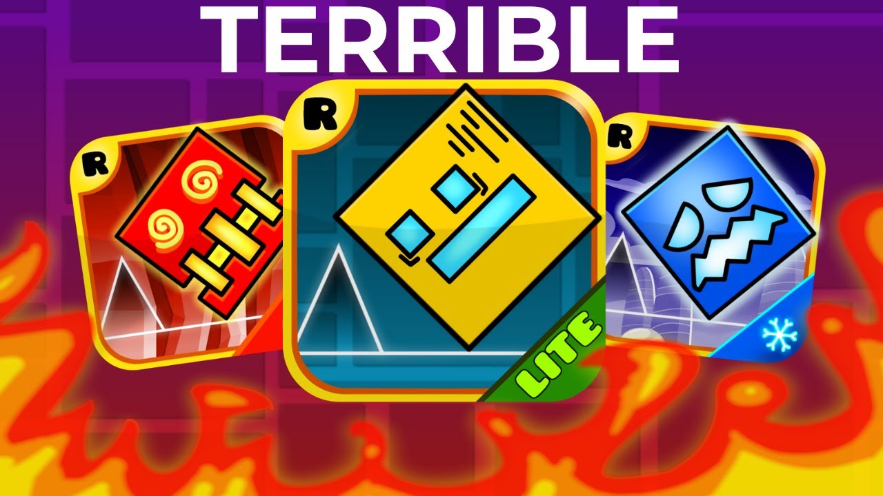 The Problem With Free Geometry Dash Apps Youtube