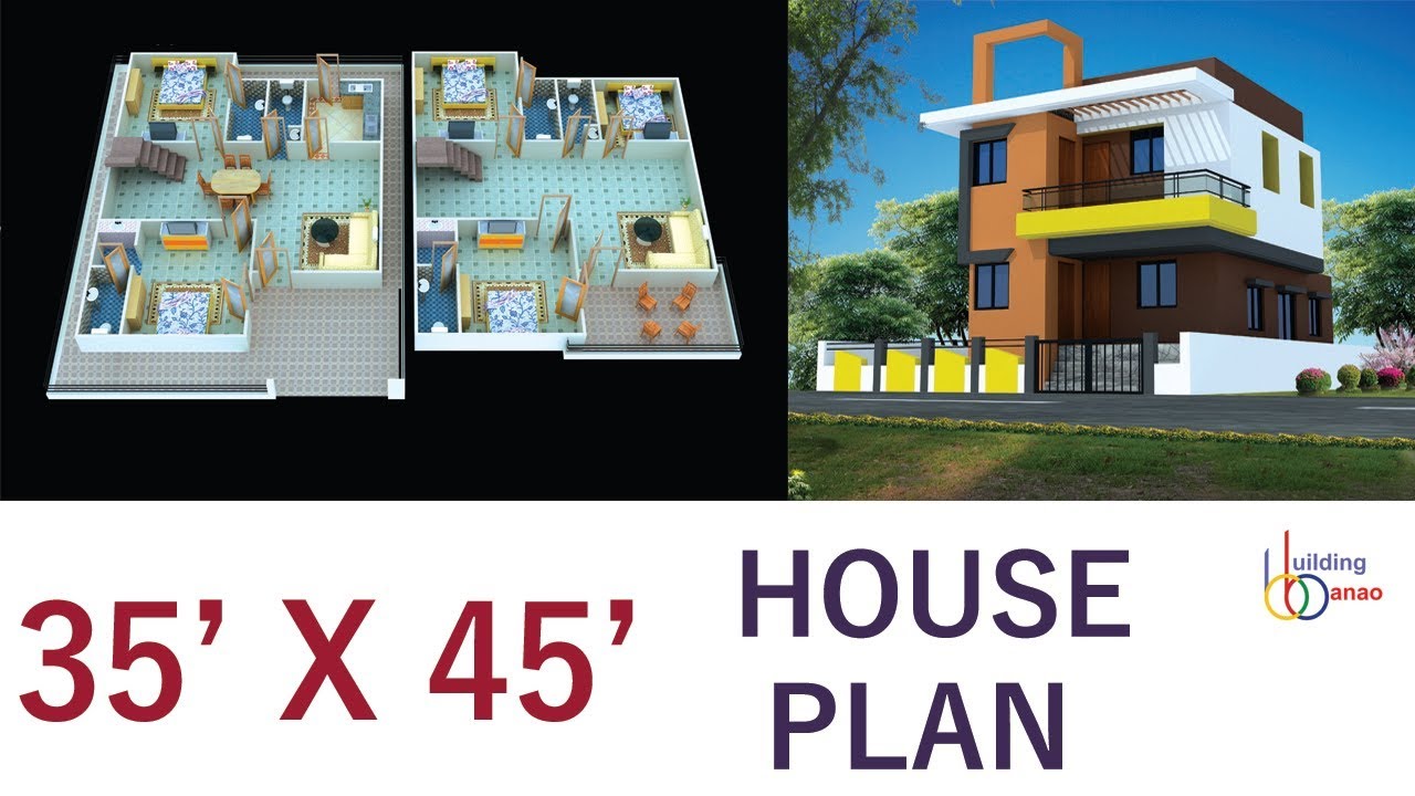 35x45 House Plan Youtube