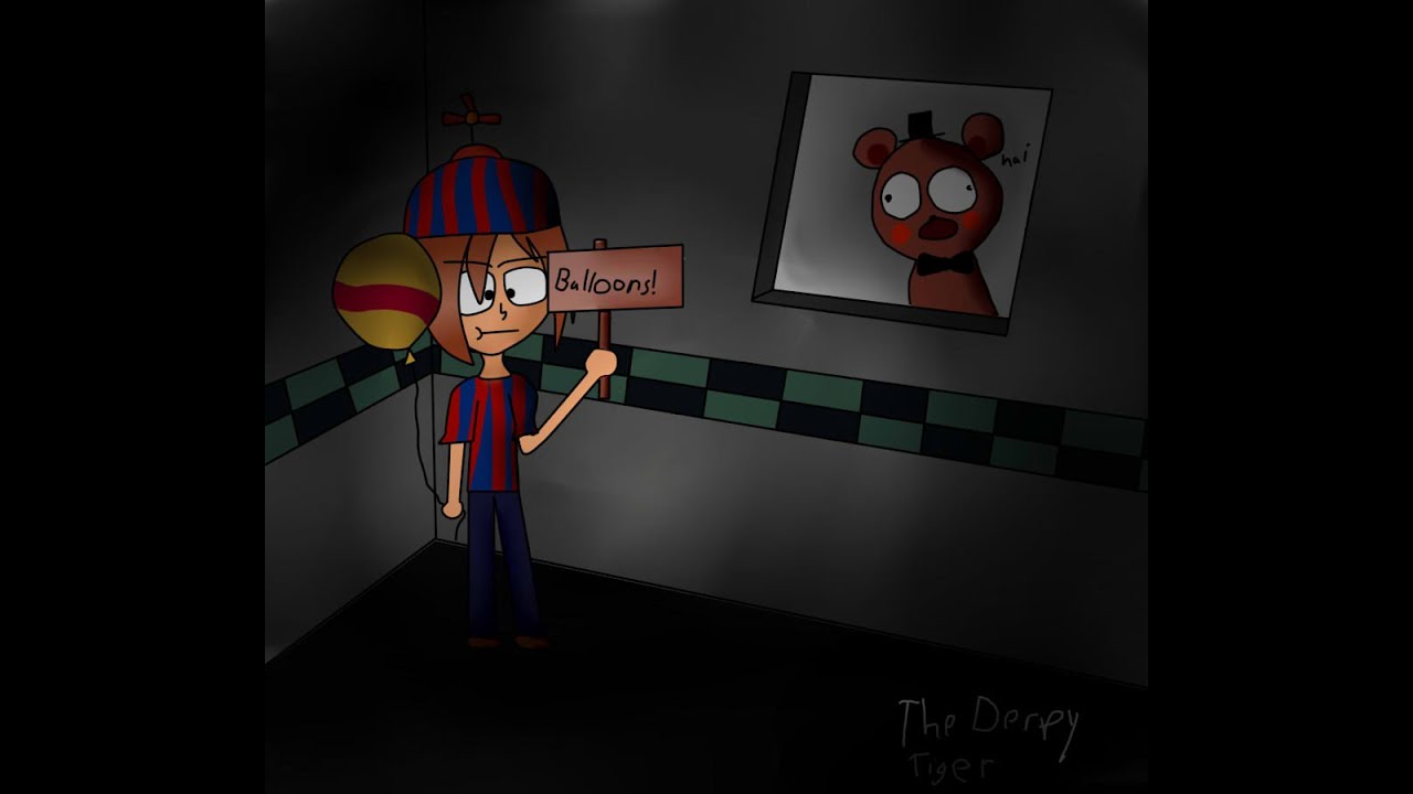 Fnaf Balloon Boy Speedpaint Old Youtube
