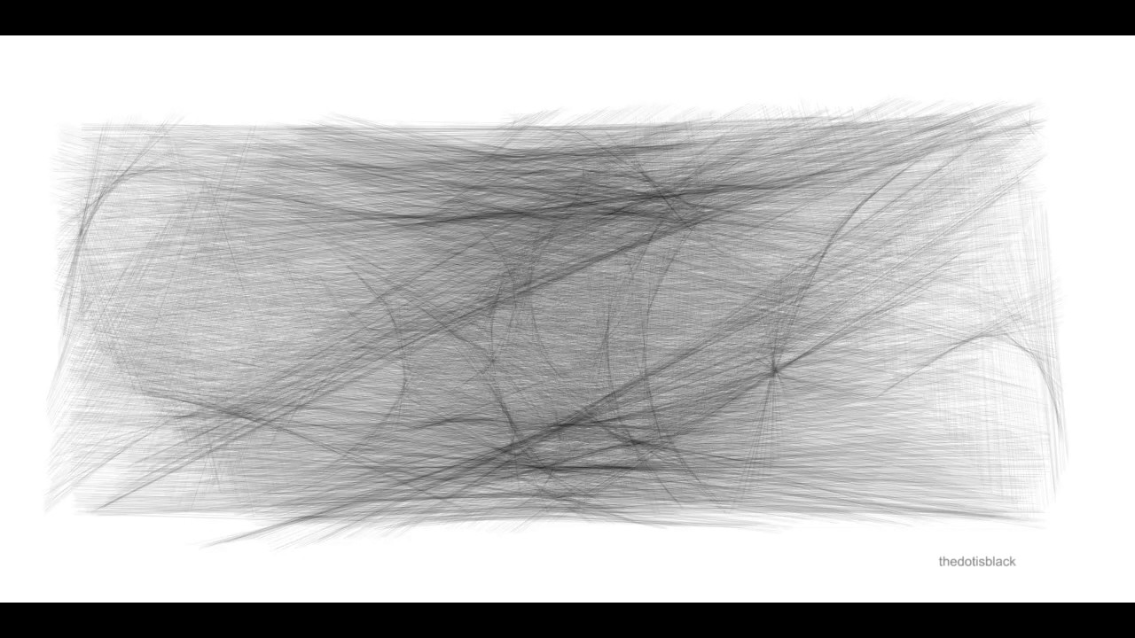 Random Walker 2 Processing Generative Art Creative Coding Example