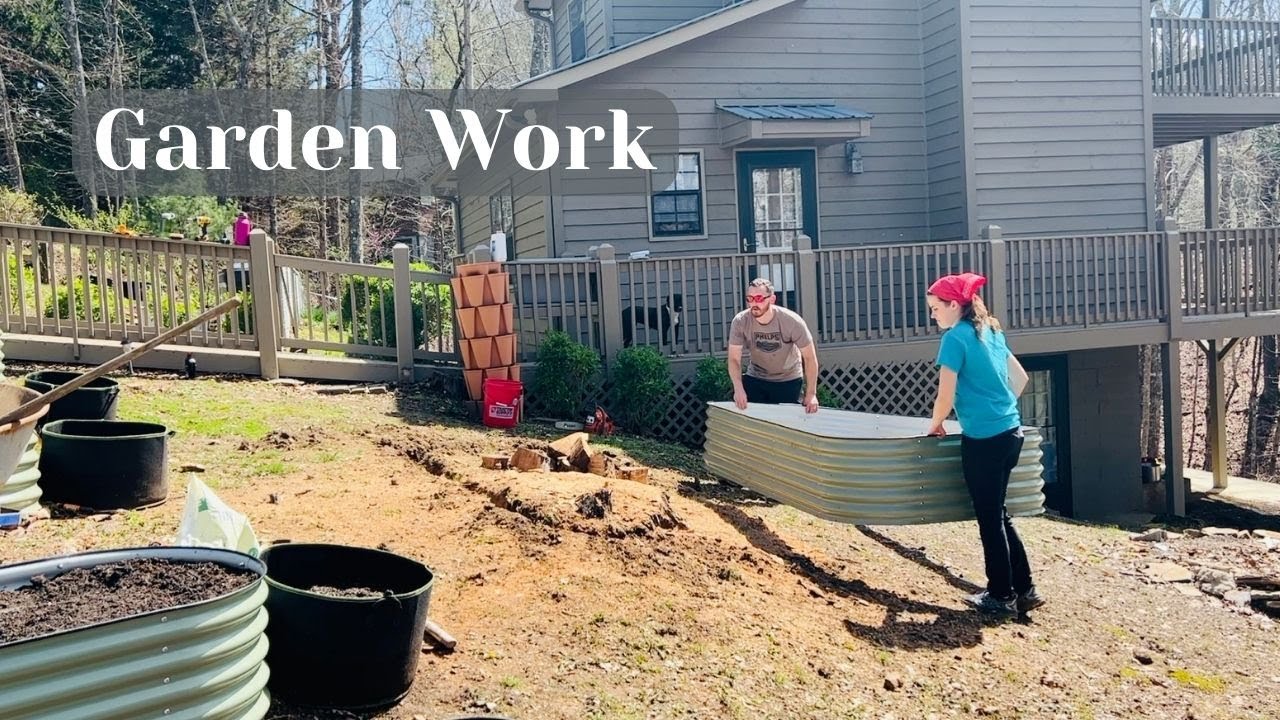 Garden Update Compost Planting Youtube