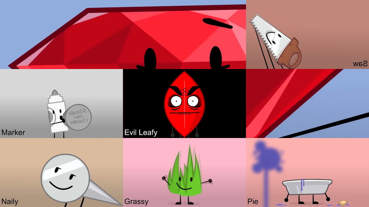Bfdi Ruby Has A Sparta Hyper Lol Remix Youtube