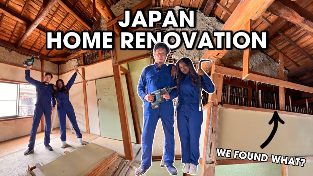 Japan Home Renovation Series Demolishing An Old House Eps02 Youtube