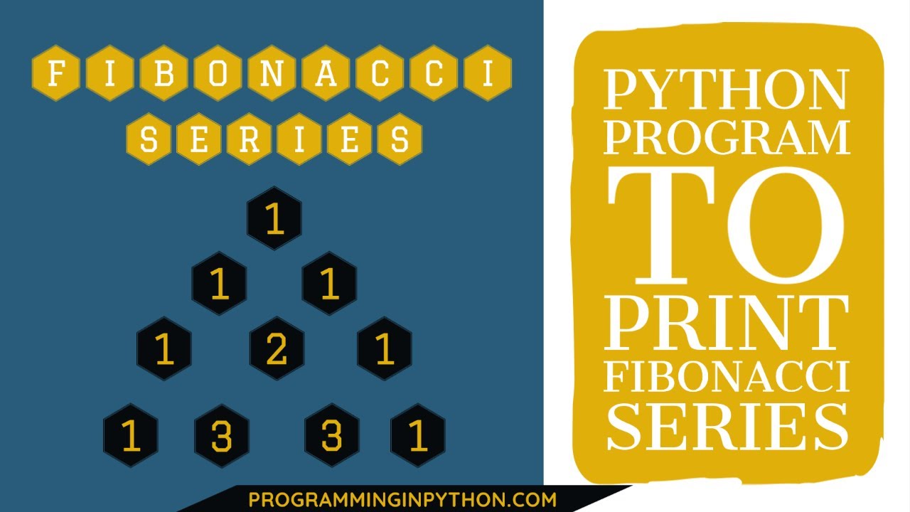 Simple Python Code To Print Fibonacci Sequence