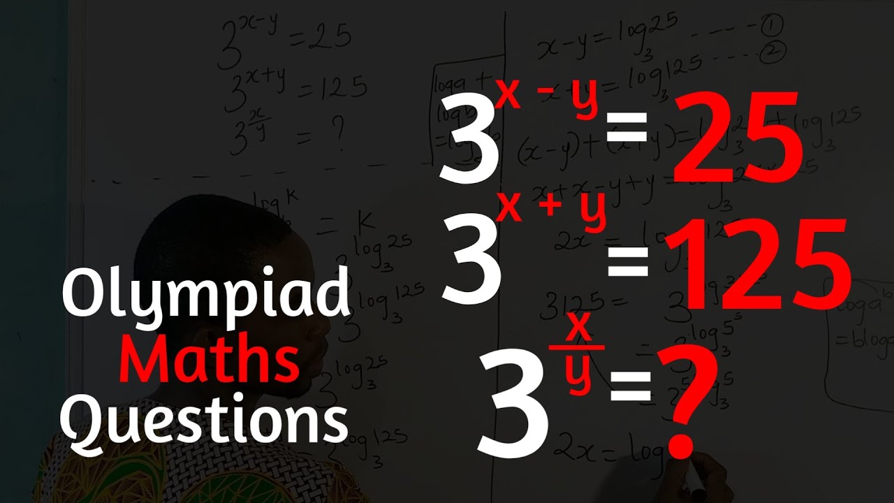 Singapore Olympiad Maths Problem Youtube