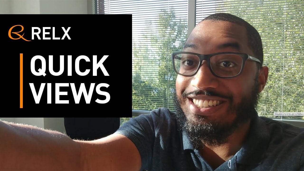 Cornell Gives Us His Quick Views On Working At Relx Group Youtube