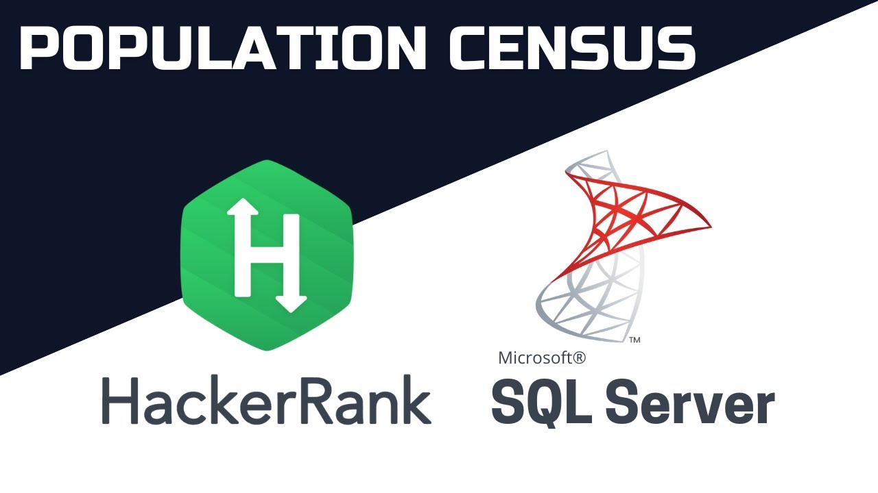 Resolvendo Hackerrank Sql Population Census Youtube