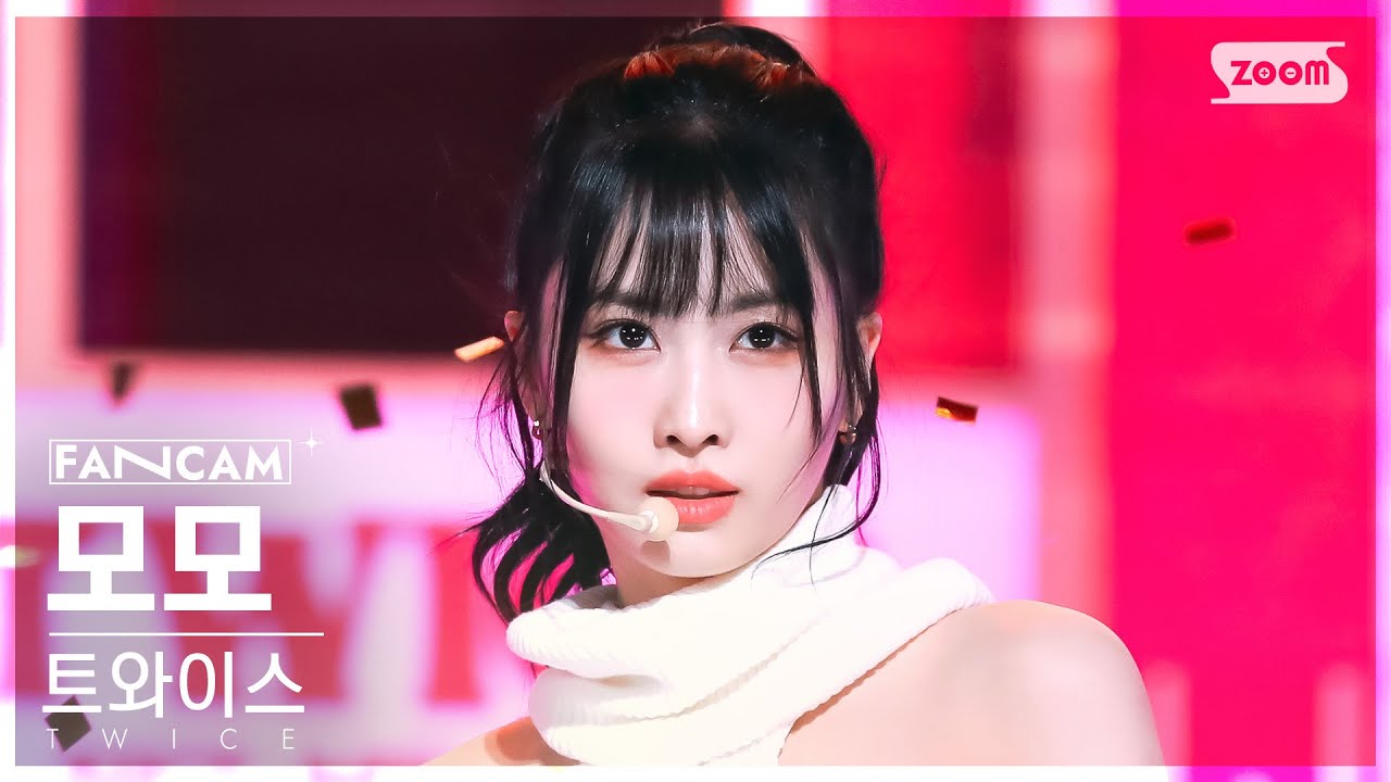 안방1열 직캠4k 트와이스 모모 Set Me Free Twice Momo Fancam Sbs Inkigayo