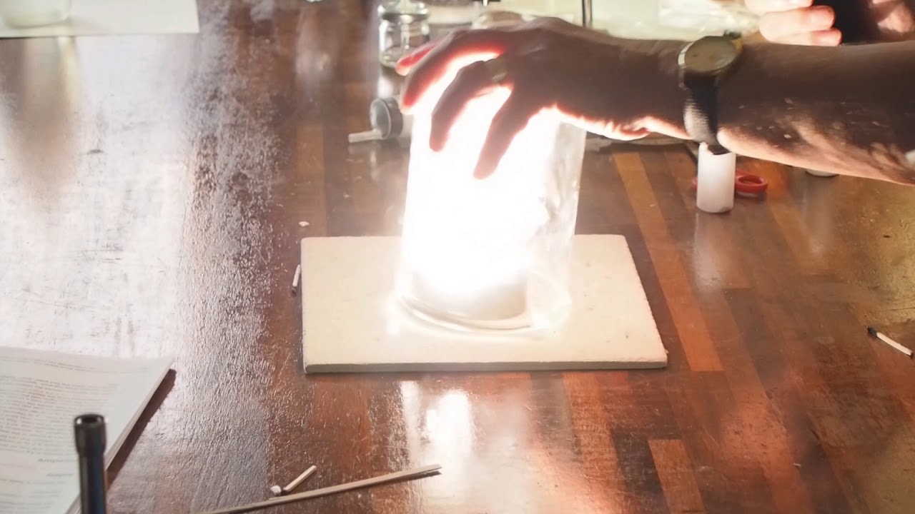 The Microscale Thermite Reaction Youtube
