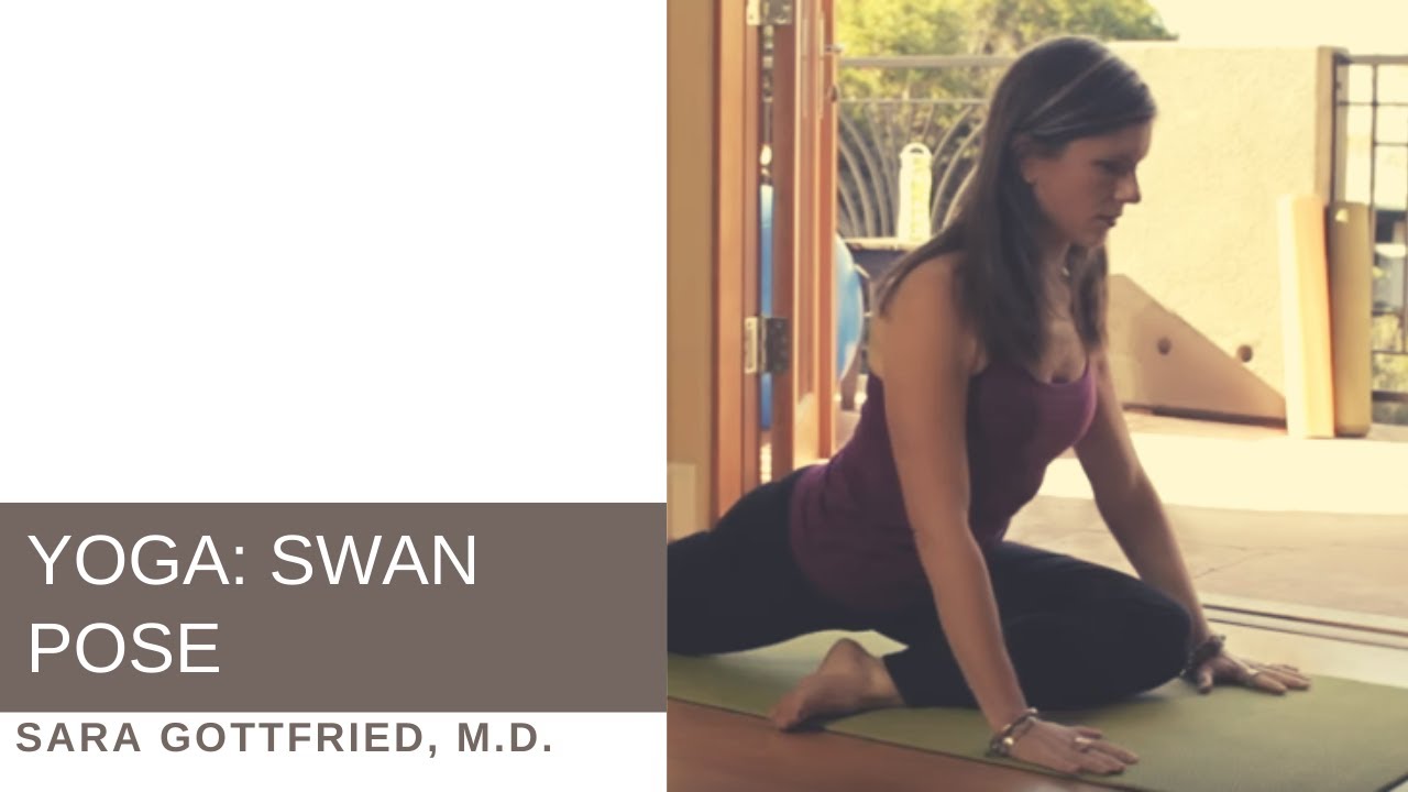 Just One Pose With Dr Sara Gottfried Swan Or Pigeon Pose Youtube