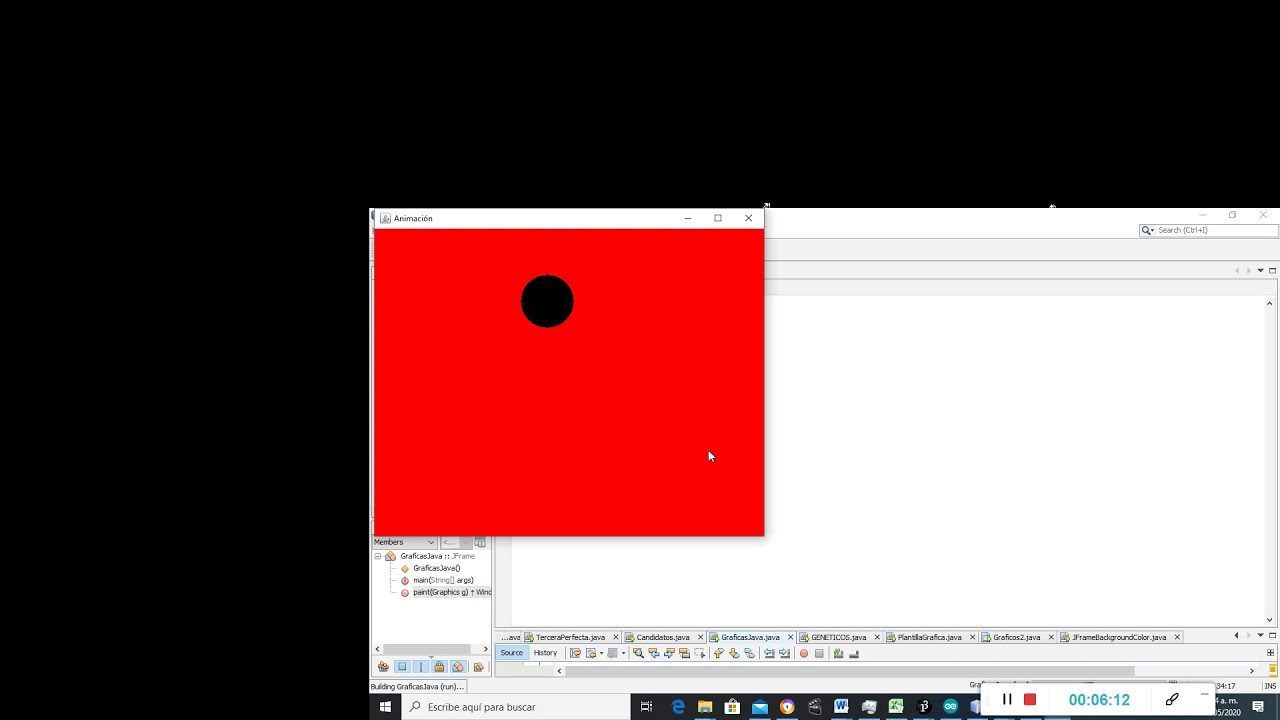 Animación En Java 2d Youtube