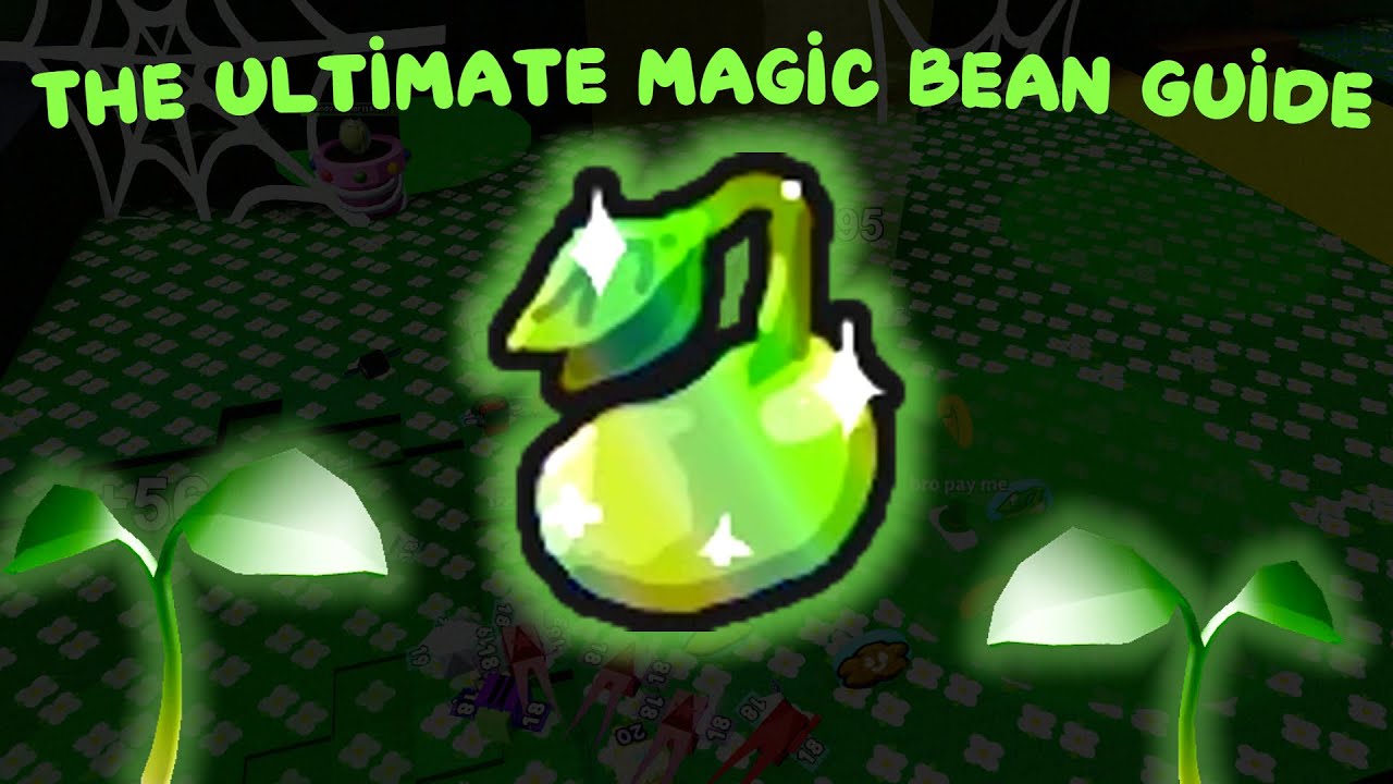 The Ultimate Magic Bean Guide Bee Swarm Simulator Youtube