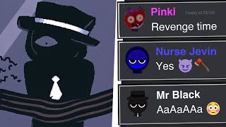 Sprunki Reacts To Heal Infected Sprunki Part 3 Mr Black S In Trouble O ...