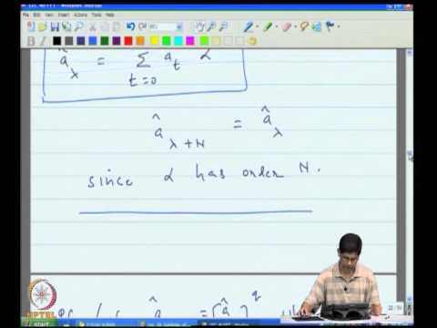 Mod 11 Lec 40 Transform Approach To Cyclic Codes Youtube