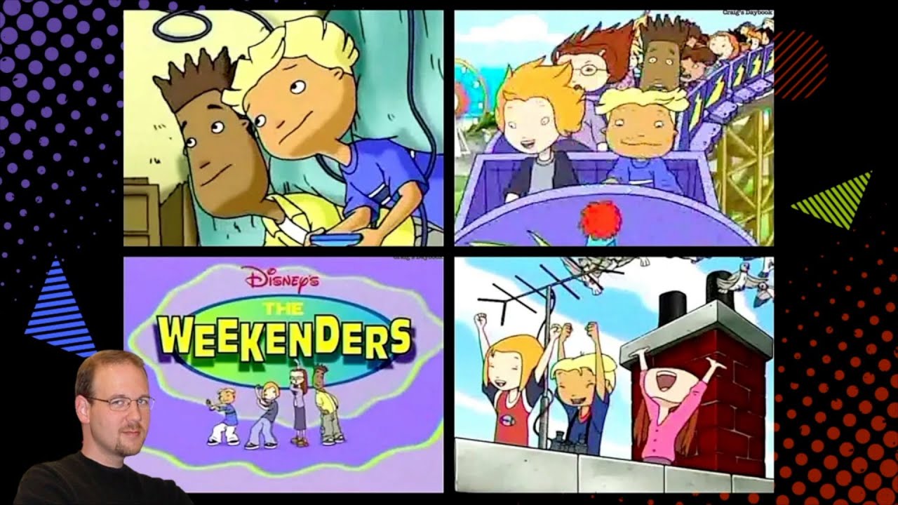 Retro 2001 The Weekenders Opening Toon Disney Cable Tv History