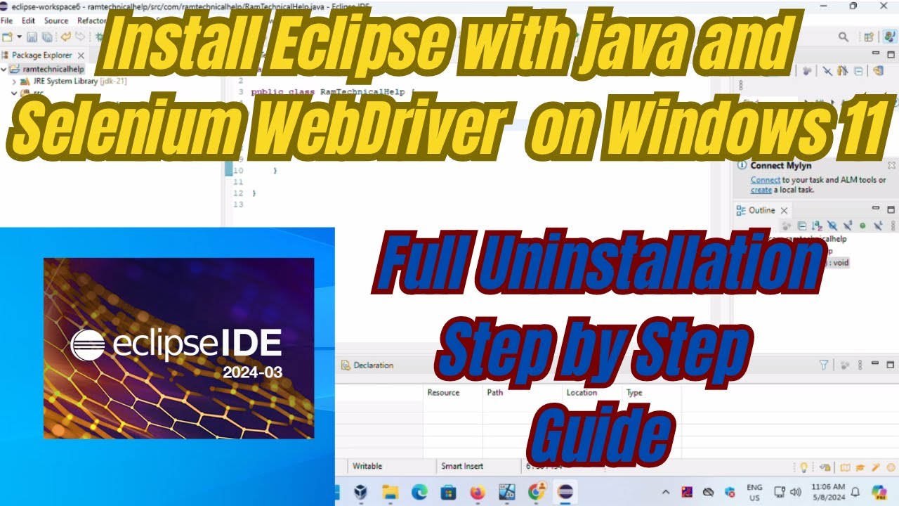 How To Download And Install Eclipse With Java And Selenium Webdriver On