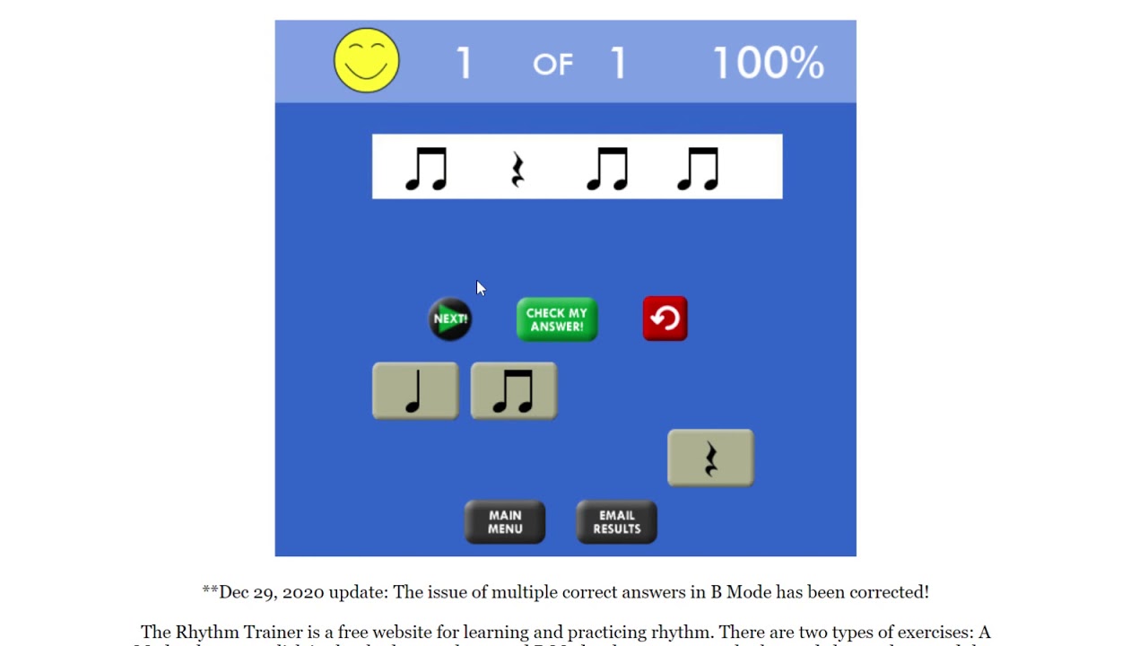 Rhythm Practice With Therhythmtrainer Youtube