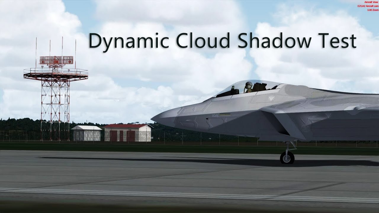 Prepar3d V4 Dynamic Cloud Shadow With Pta 2 51 Test Youtube