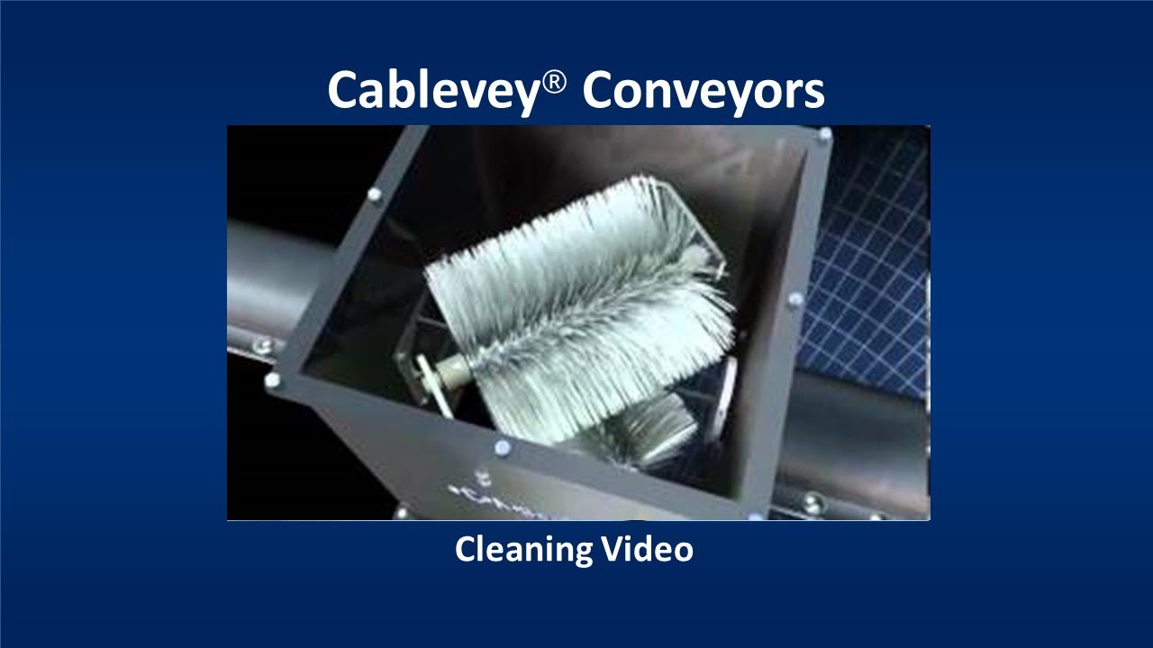 Cablevey Conveyors Cleaning Video Youtube