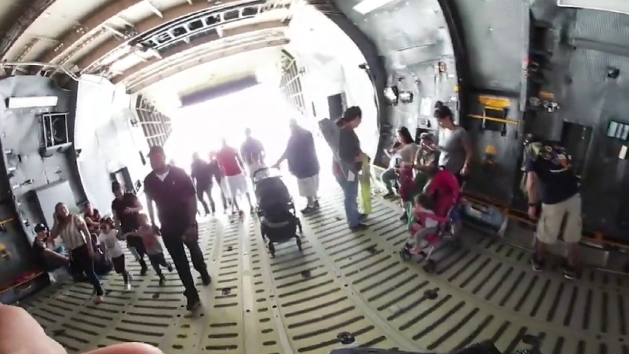 Full Walk Through Inside World S Biggest Military Airplane Lockheed C