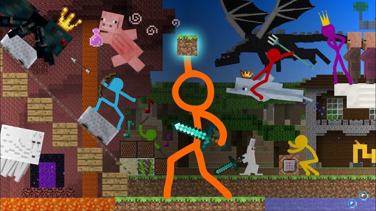 Animation Vs Minecraft Shorts Season 1 All Episodes 1 14 Youtube