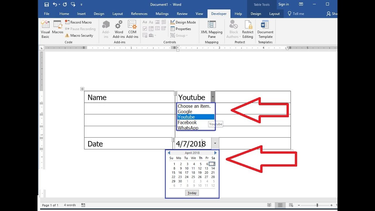How To Create A Calendar Table In Word At Frank Mauricio Blog