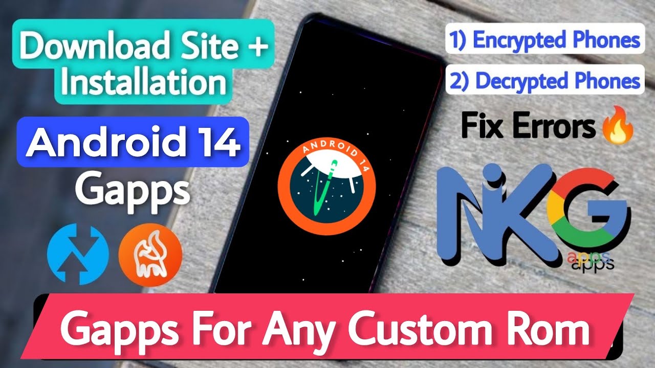 How To Install Gapps On Any Custom Rom Gapps For Android 14 Custom