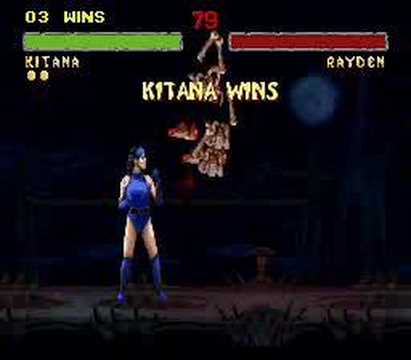 Mortal Kombat Ii Kitana S Fatality 2 Youtube