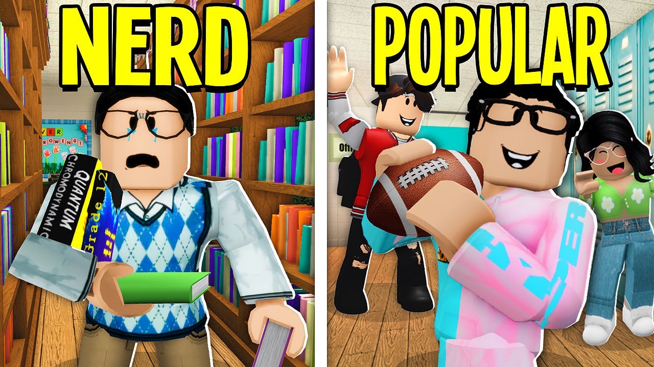 Nerd To Popular In Roblox Bloxburg Youtube