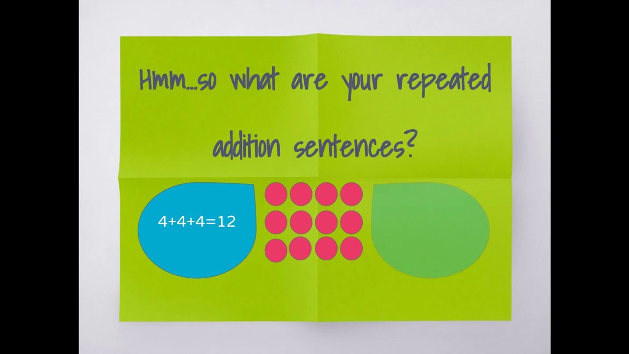 Multiplication With Arrays Youtube