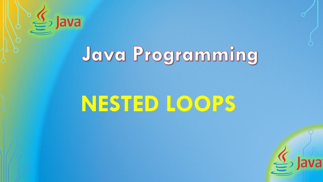 13 Nested Loop In Java Youtube