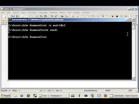 Batch 15 Modulus Operator Whoops Youtube