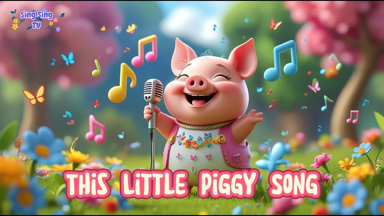 This Little Piggy Song Nursery Rhymes And Kids Song Youtube