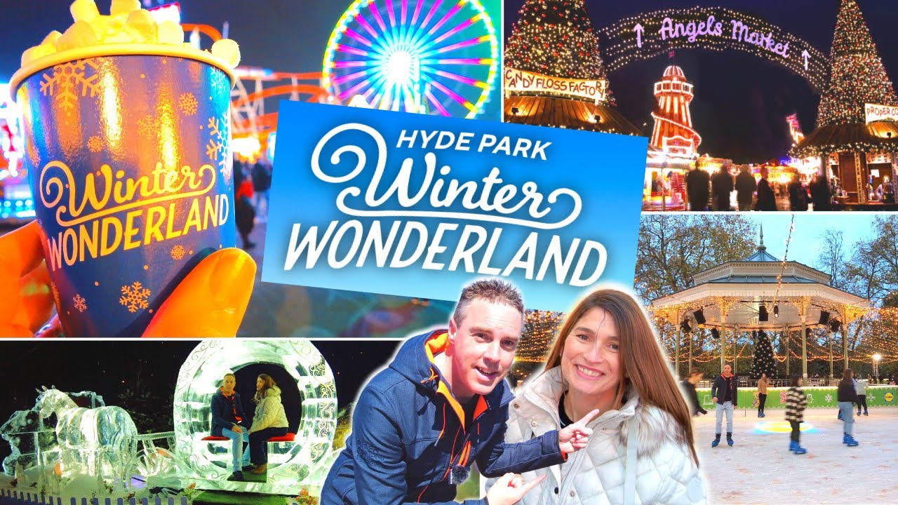 We Visit Winter Wonderland Hyde Park London 2022 Youtube