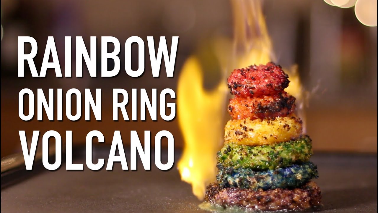 Rainbow Onion Ring Volcano Do Not Attempt Youtube