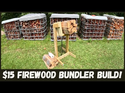 15 Firewood Bundler Build Diy Youtube