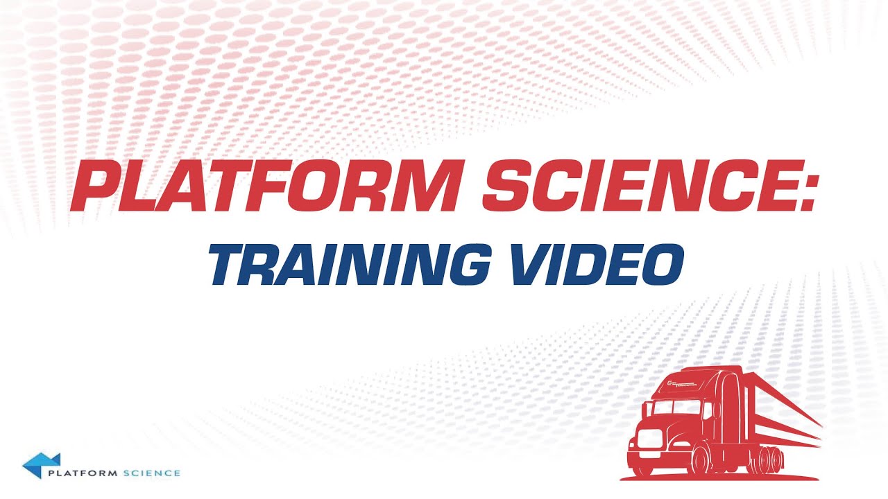 Platform Science Complete Training Youtube